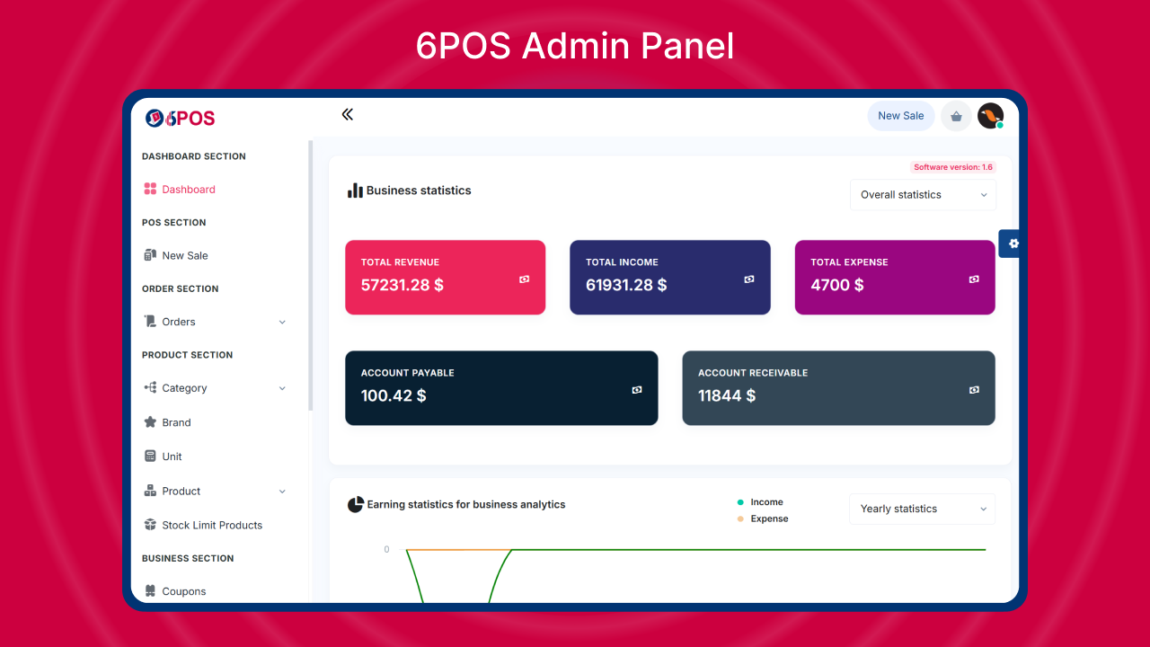 6POS - The Ultimate POS Solution by sixamtech | CodeCanyon
